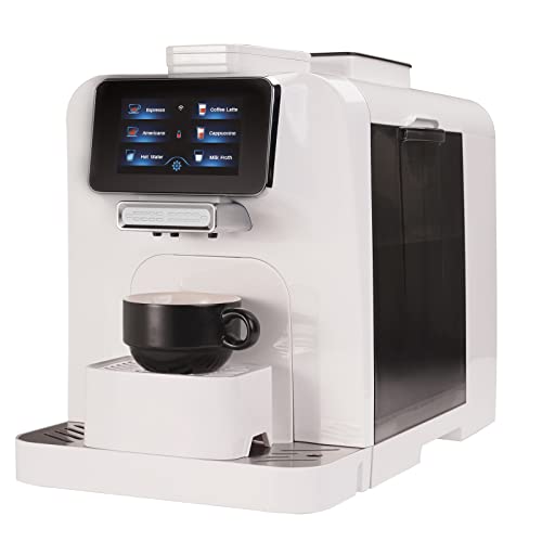 Mcilpoog WS-T6 Super Automatic Espresso Coffee Machine With Milk Jug ...
