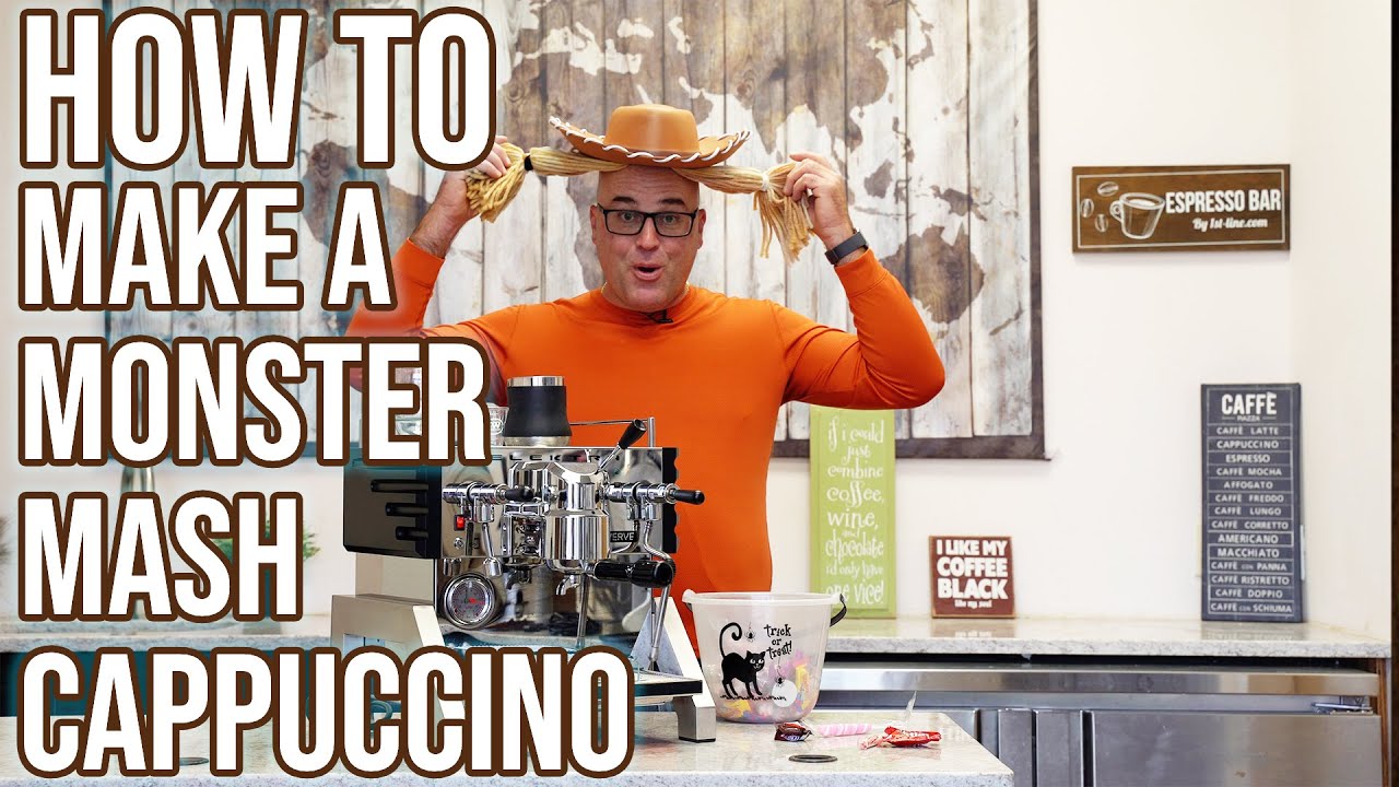 How To Make A Monster Mash Cappuccino!