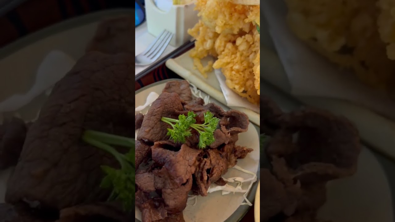 Teshimas Japanese Tempura Vegetables Sashimi Open 100 Years Shorts