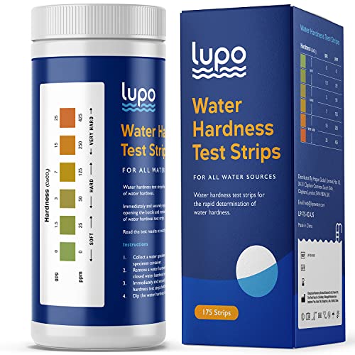 Lupo Premium Water Hardness Test Kit | Quick & Accurate Hard Water Test ...