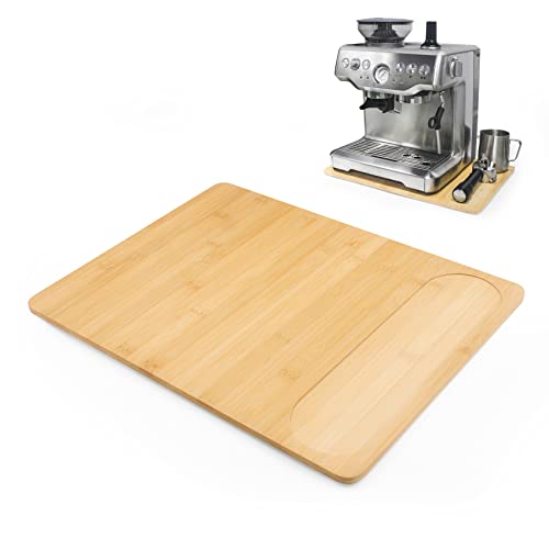 UPGRADED Oversize Bamboo Appliance Slider For Breville Barista Espresso ...