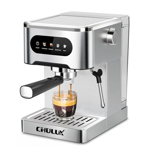 CHULUX Svvocàto Hot & Cool Espresso Machine, 20 Bar Italian Pump ...