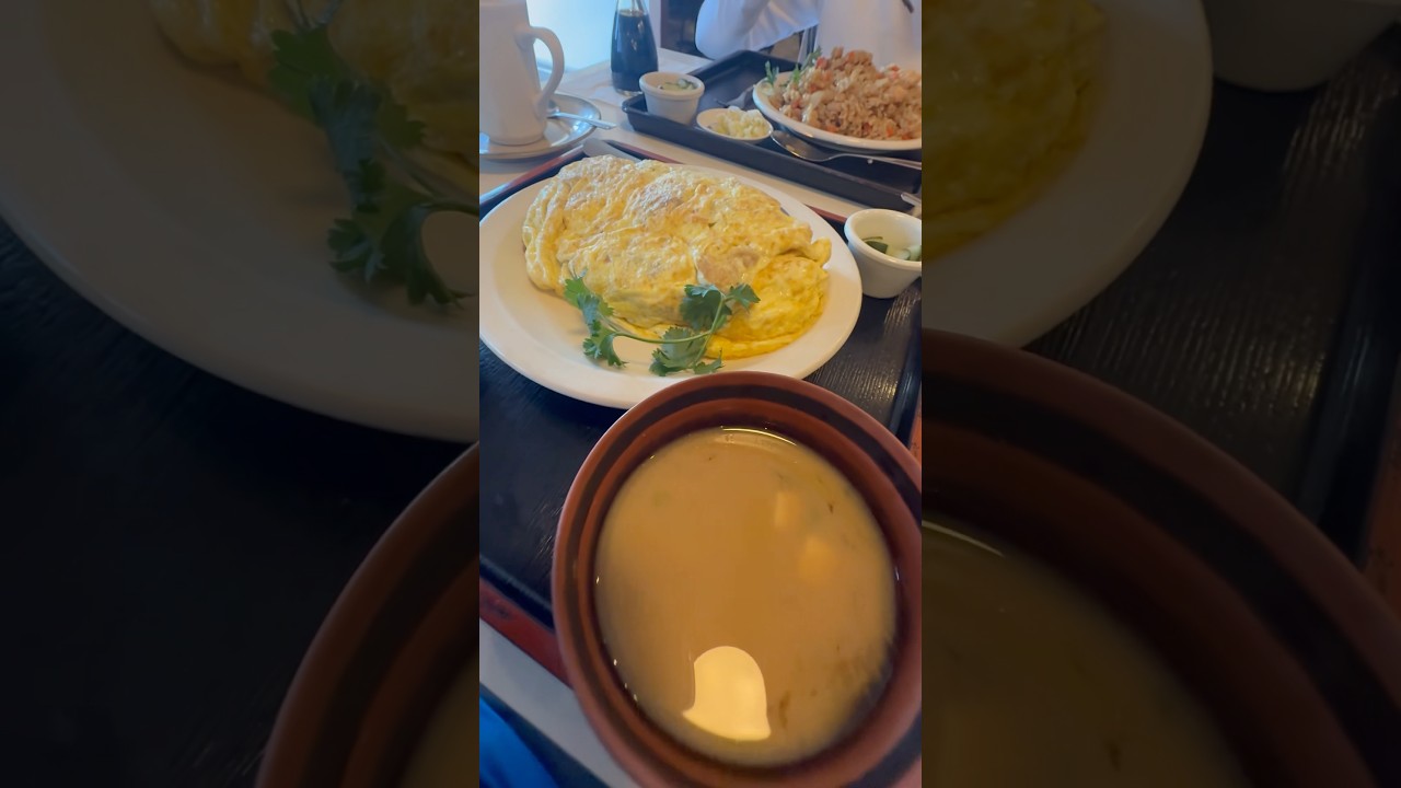 Teshimas Fried Rice Omelet Love Goddess Hawaii Japanesefood