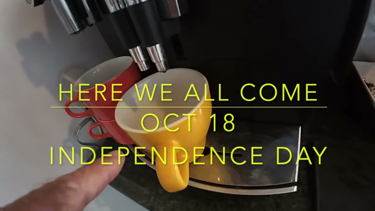 HERE WE ALL COME OCT 18 INDEPENDENCE DAY